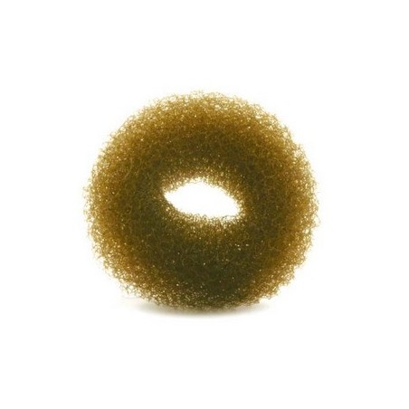 Crépon chignon rond PM châtain