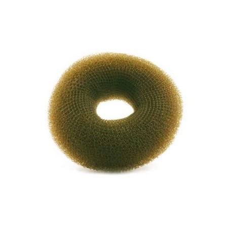 Crépon chignon rond GM châtain